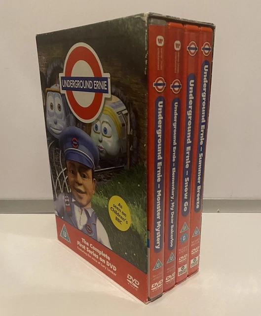 UNDERGROUND ERNIE DVD Boxset Children’s Kids TV CBBC CBeebies Gary ...