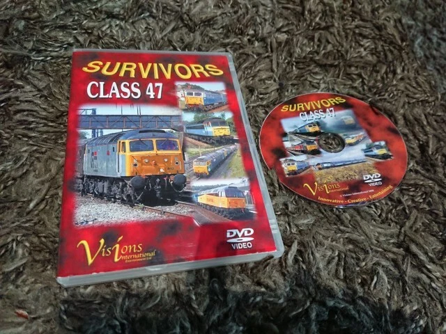 CLASS 47 SURVIVORS (DVD) Visions Railway DVD £6.95 - PicClick UK