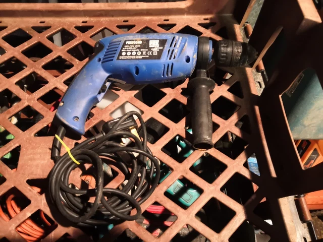 POWER BASE EXCEL PBX650HD Corded Hammer Drill 230v 650w Keyless Chuck ...