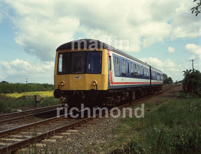 STEWARTBY CLASS 108 DMU May 1991 4.5 x 6 cm Fuji Unmounted Slide RN338 ...