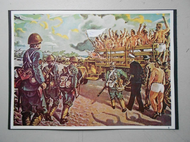 RARE MILITARY PRINT-CAPTURED British Soldiers-By Ww2 Official Japanese ...