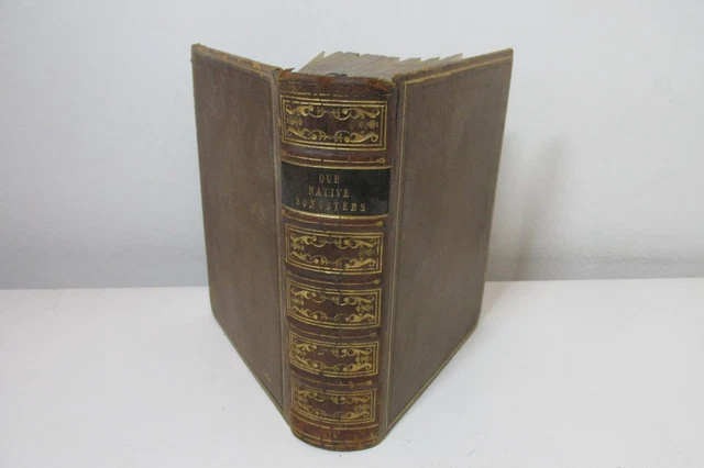 OUR NATIVE SONGSTERS by Anne Pratt, 1852. Bird theme, colour plates. £ ...