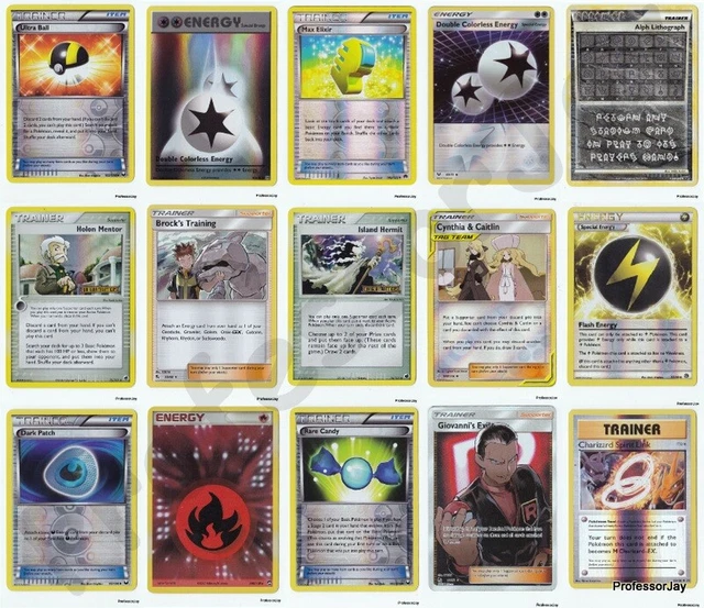 POKÉMON KARTEN ALLE HOLO BASE SET BW XY SM SWSH TRAINER ENERGIE PROMO SUPPORTER TCG EUR 6,86 ...