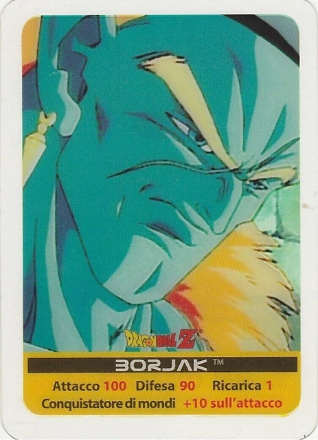 LAMINCARDS DRAGON BALL Z Edibas Serie X-Metal - BORJACK - N. 97 ...