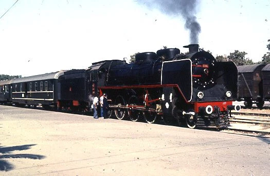 ORIGINAL COLOUR SLIDE of 46020 TCDD Turkish steam loco £3.50 - PicClick UK