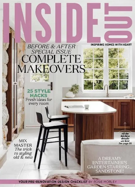 INSIDE OUT MAGAZINE July 2023 Complete Makeovers Special Issue Before ...