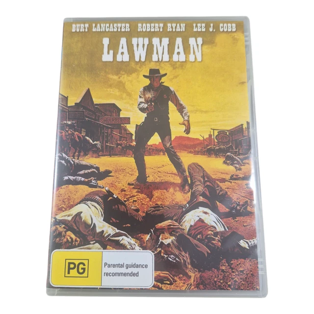 LAWMAN (DVD, 1970) NTSC Region 4 Burt Lancaster Robert Ryan Lee J. Cobb ...