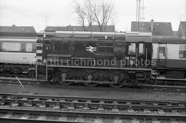 EDINBURGH CRAIGENTINNY CLASS 08 08730 12.3.88 Railway Negative RN311 £2 ...