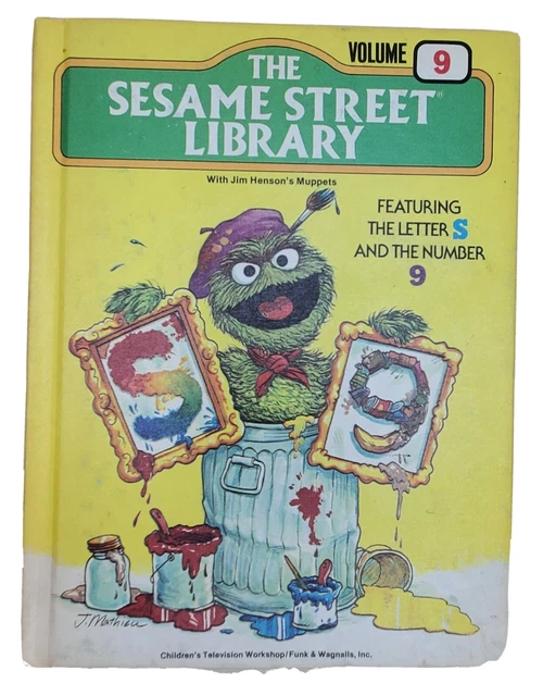 THE SESAME STREET Library Muppets Volume 9 Book Only Letter S Stories ...