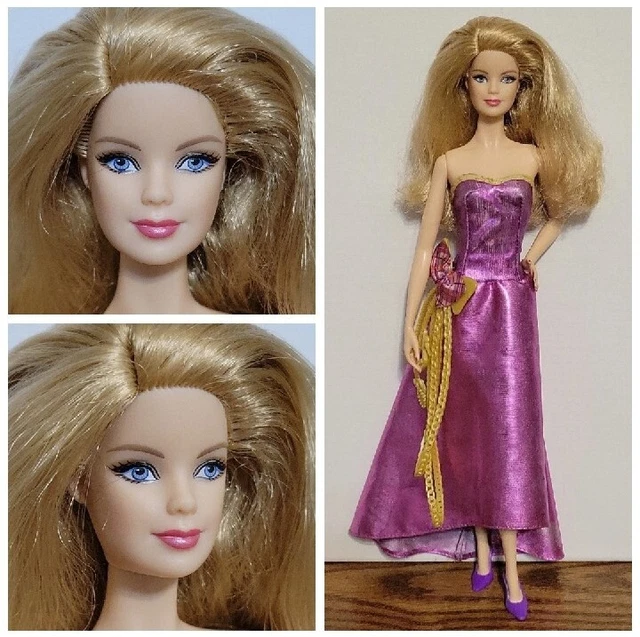 MATTEL BARBIE HOLIDAY Doll Model Muse Body Blonde Blue Eyes Beautiful ...