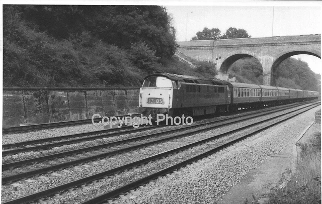 PHOTO - BR/MAYBACH class 52 D1005 'Western Venturer' at Sonning £1.99 ...