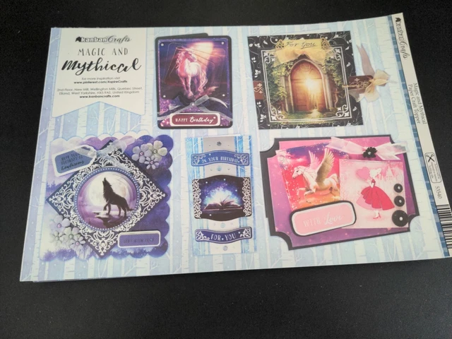 KANBAN CRAFTS COMPLETE Magic And Mystical Card Making Kit £4.50 ...