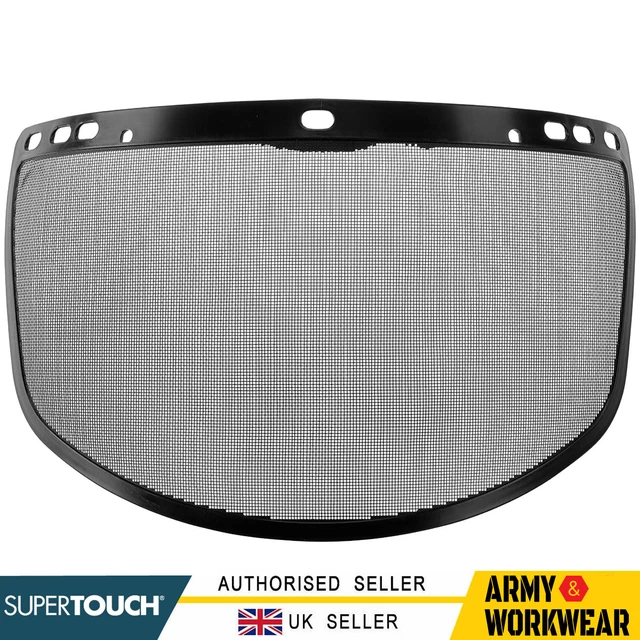 SUPERTOUCH REPLACEMENT METAL Mesh Visor Forestry Work, Construction Protectors $20.49 - PicClick AU