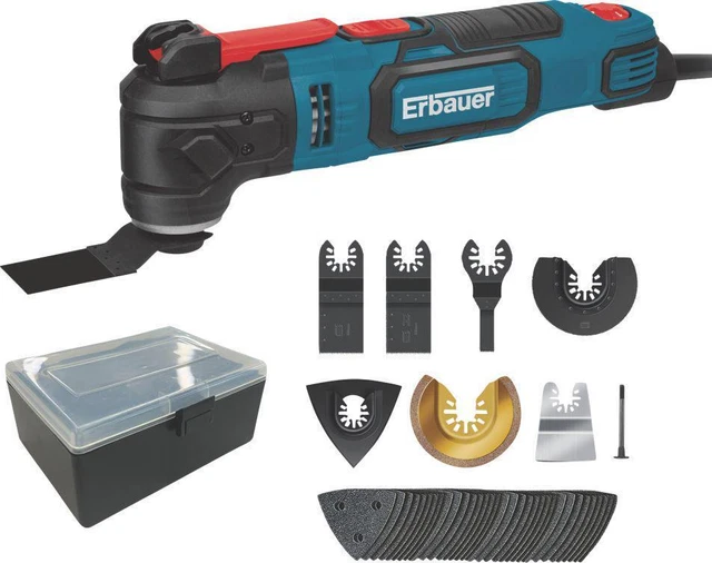 REFURB ERBAUER EMT300-QC 300W Electric Multi-Tool Kit 230-240V (517VR ...