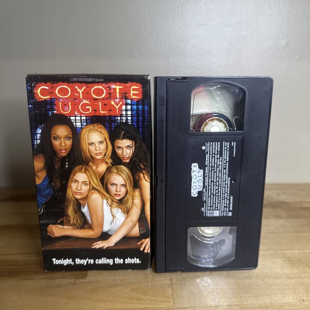 COYOTE UGLY (VHS, 2001) Jerry Bruckheimer Tyra Banks VCR Cassette Tape ...