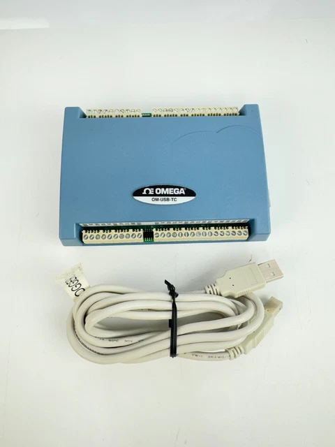 OMEGA OM-USB-TC 8-CHANNEL Thermocouple/Voltage Input USB Data ...