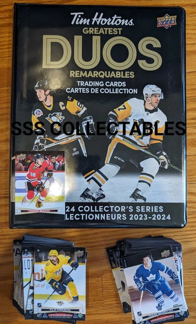 2023-24 UPPER DECK Tim Hortons GREATEST DUOS Complete Base Set 1-100 ...