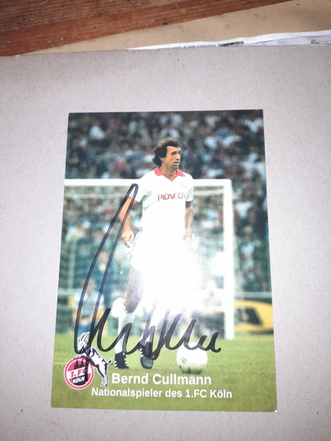 AUTOGRAMMKARTE BERND CULLMANN 1. FC Köln 2023/24 23/24 DFB EM WM EUR 9,99 - PicClick DE