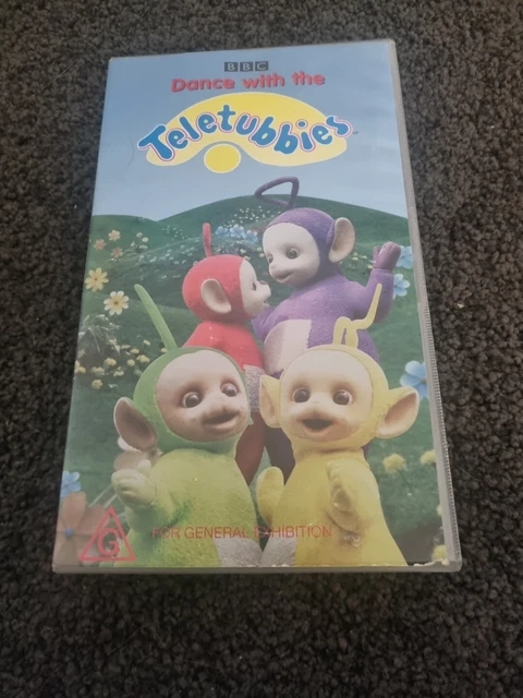 DANCE WITH THE Teletubbies VHS BBC 1997 Rated G £6.16 - PicClick UK
