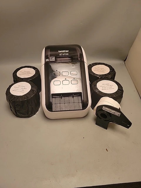 BROTHER QL-810W ULTRA-FAST Label Printer *No Power Cord* Parts W/4 ...