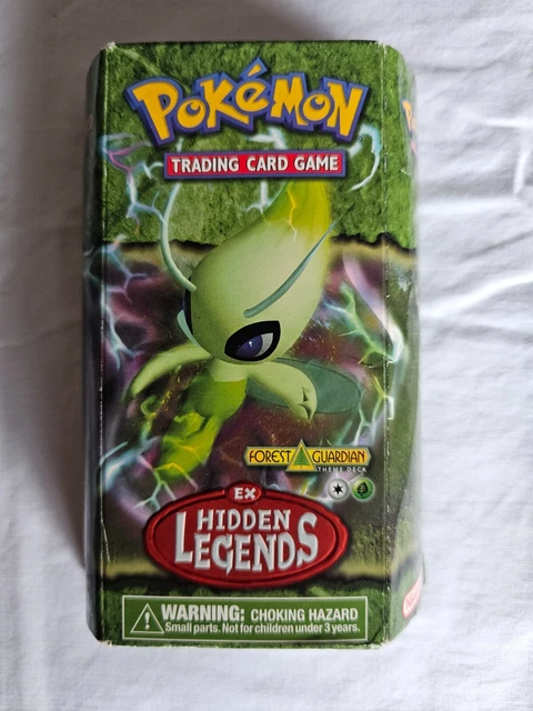 POKÉMON CARDS EX Hidden Legends Theme Deck Sealed Forest Guardian 2004 ...