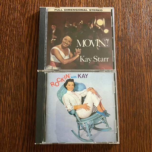 RARO ROCKIN' WITH Kay Starr + Movin!/A Broadway! BMG Giappone/Lotto CD esemplare EUR 22,84 ...
