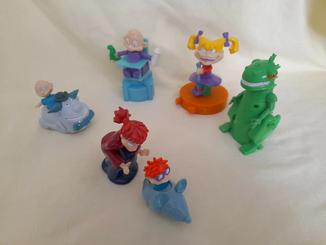 & LOT DE 6 Figurines Razmoket The Rugrats Serie Quick 2001 Magic Box 5 ...