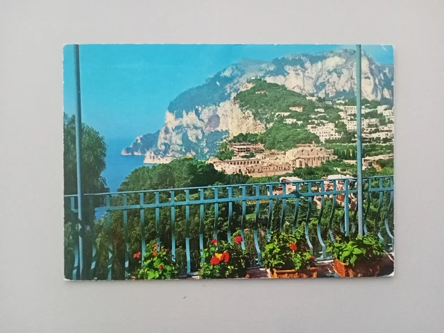 CARTOLINA COLORI NON viaggiata Monte Solaro isola di Capri provincia di ...