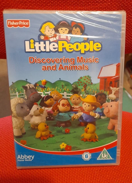LITTLE PEOPLE: DISCOVERING Music and Animals DVD Fisher Price NEW ...