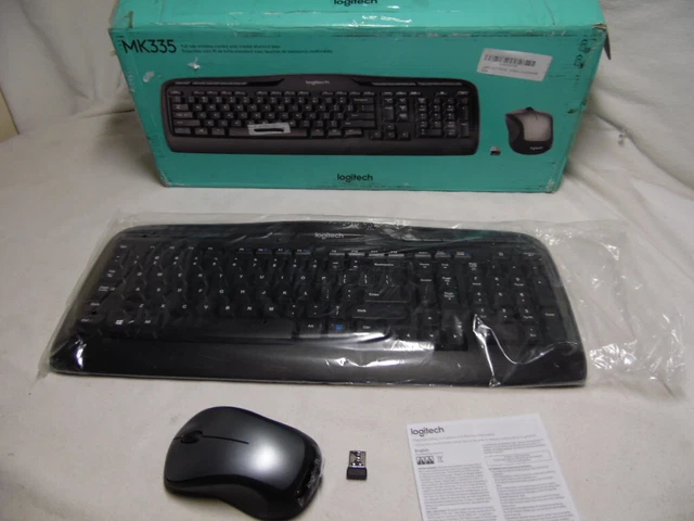 LOGITECH MK335 WIRELESS Keyboard & Mouse Combo 3599 $0.99 - PicClick