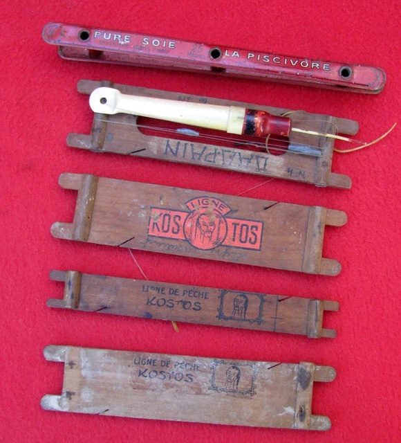 PECHE PLIOIR ANCIEN Kostos Dauphin La Piscivore La Soie Bijou Lot De 5 ...