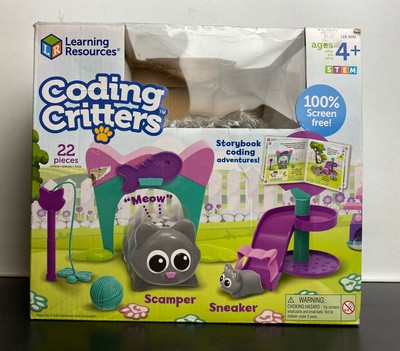 LEARNING RESOURCES CODING Critters Scamper & Sneaker Educational Toy £19.99 - PicClick UK