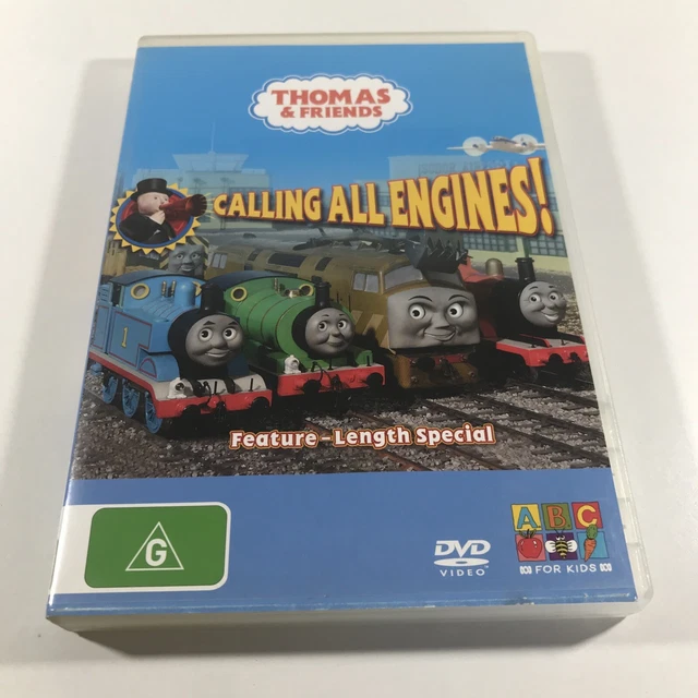 THOMAS & FRIENDS Calling All Engines DVD Region 4 PAL Feature Length ...