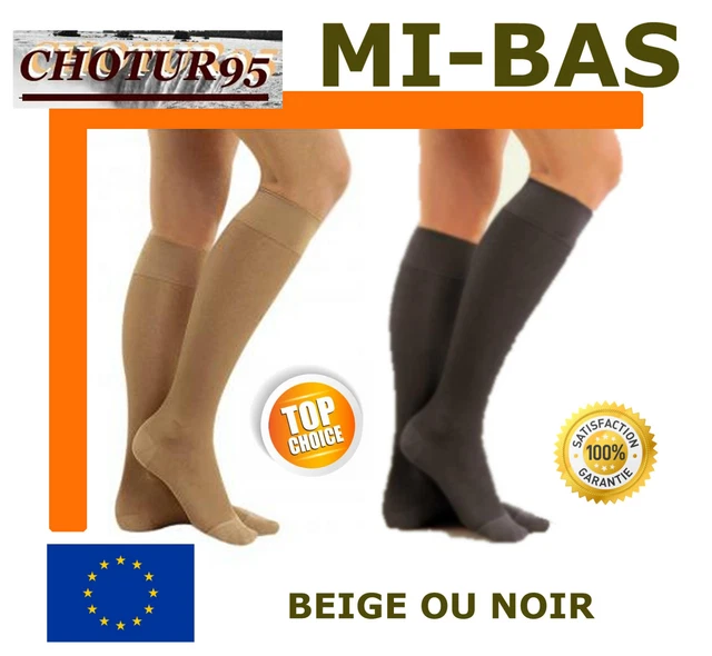 LOT DE 12 A 48 PAIRES DE MI-BAS en MOUSSE - FIN OU EPAIS - FEMMES - EUR ...