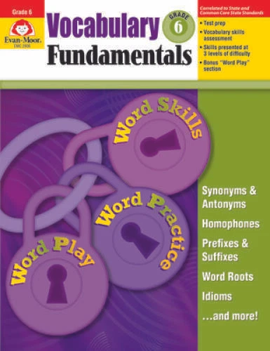 VOCABULARY FUNDAMENTALS, GRADE 6 - Paperback By Evan Moor - GOOD $24.83 ...
