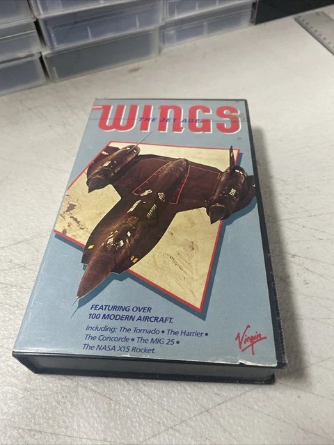 WINGS THE JET Age On VHS Cleaned And Tested EUR 7,36 - PicClick FR
