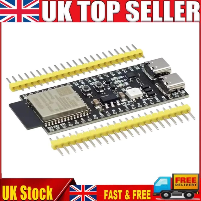 ESP32/ ESP32-S3/ESP32-C3 ESP32 Development Board Dual Type-C N16R8 N8R2 ESP32C3 £10.07 - PicClick UK