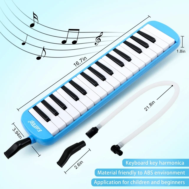 32-KEY MELODICA PROFESSIONAL Mouth Melodica Keyboard Organ Melodica ...