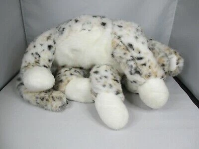 BNWT 2001 TY Classic - Thomas Snow Leopard - Large Soft Plush Stuffed ...