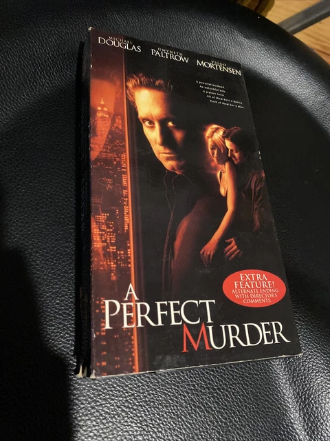 RARE PROMO/SCREENER/DEMO -A Perfect Murder (Vhs) Michael Douglas ...
