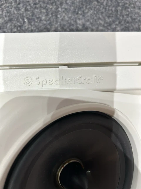 SPEAKERCRAFT AIM DIPOLE One In-Wall Speakers Pair 2.0 Wired White £72. ...