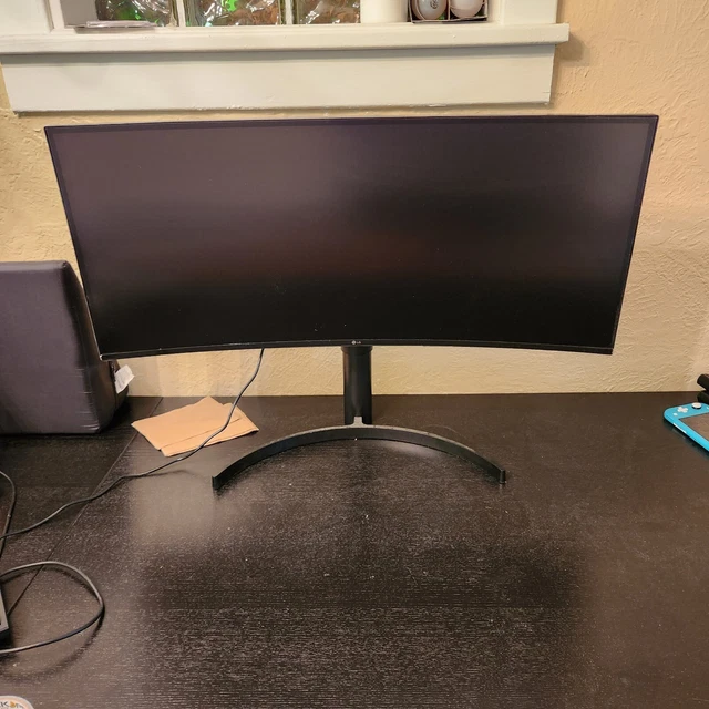 LG 34WN80C-B 34 inch UltraWide IPS LED Curved Monitor $300.00 - PicClick