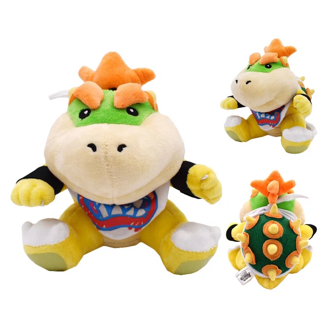 ABLE BABY BOWSER Jr 7" Plush Super Mario Bros Little Buddy Stuffed Doll ...
