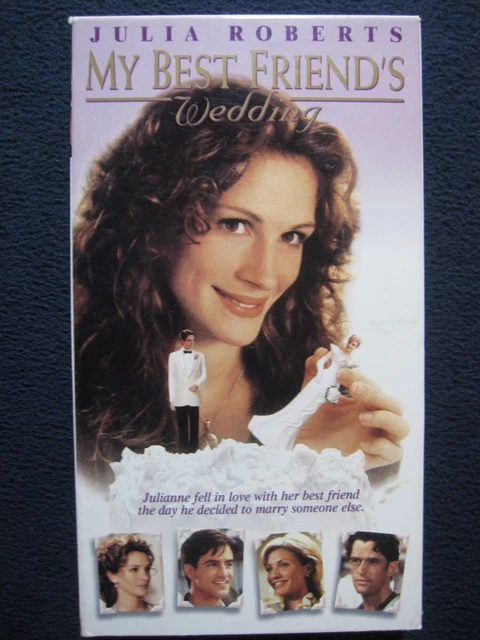 MY BEST FRIEND'S Wedding [VHS] Julia Roberts [1997] £9.26 - PicClick UK