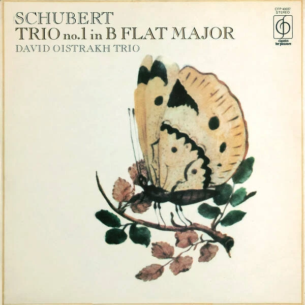 FRANZ SCHUBERT - David Oistrakh Trio - Trio No. 1 In B Flat Major, Op.99 (D.898) EUR 7,42 ...
