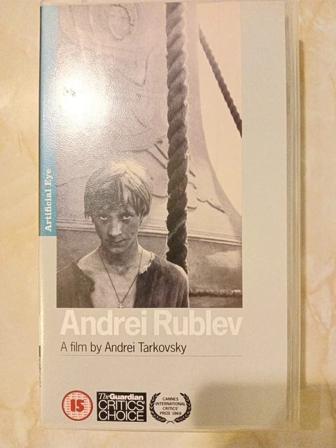 ANDREI RUBLEV VHS 1991 [Artificial Eye] Andrei TARKOVSKY RARE Recently ...