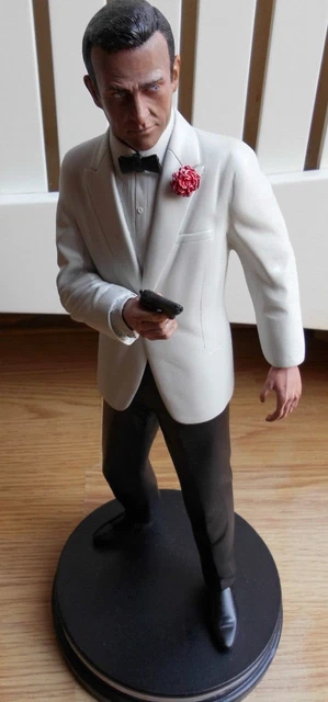JAMES BOND 007 painted resin Figure Sean Connery 12 inch tall hand ...