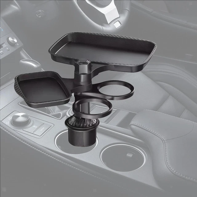CAR CUP HOLDER Expander Tray Simple Assembly for Road Trips $37.21 ...