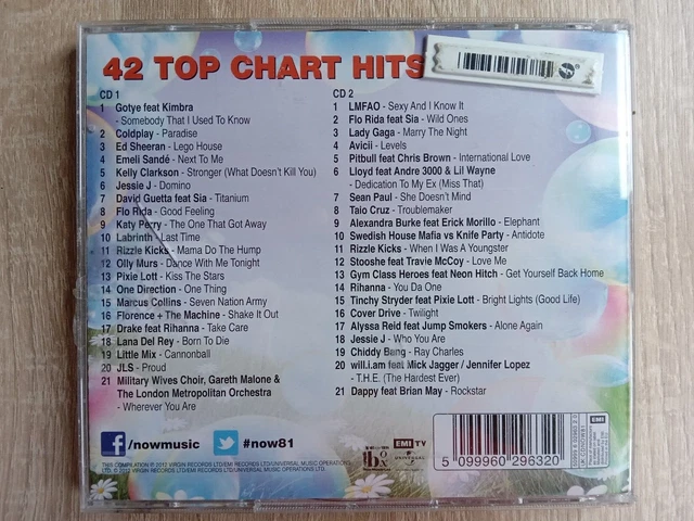 NOW THATS WHAT I CALL MUSIC 81 - inc GOTYE feat KIMBRA, LMFAO, ED ...