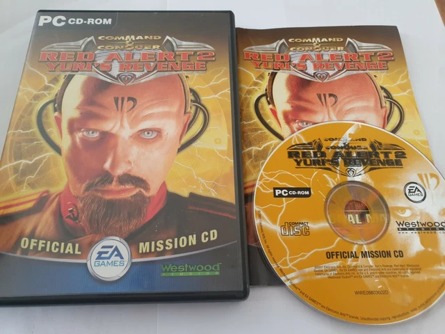 COMMAND & CONQUER Red Alert 2 Yuri's Revenge Official Mission CD PC CD ...